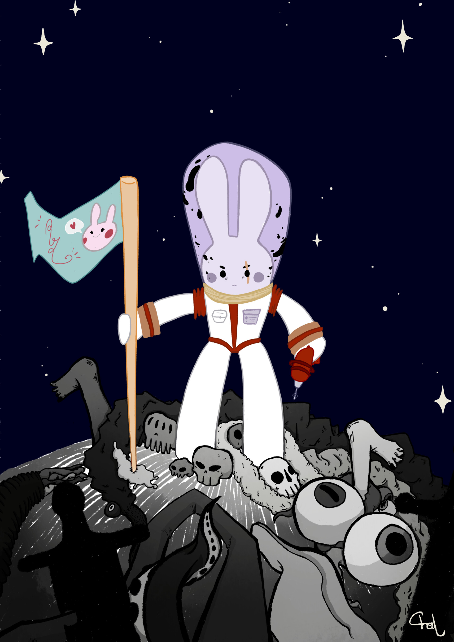 ArtStation - Space Rabbit