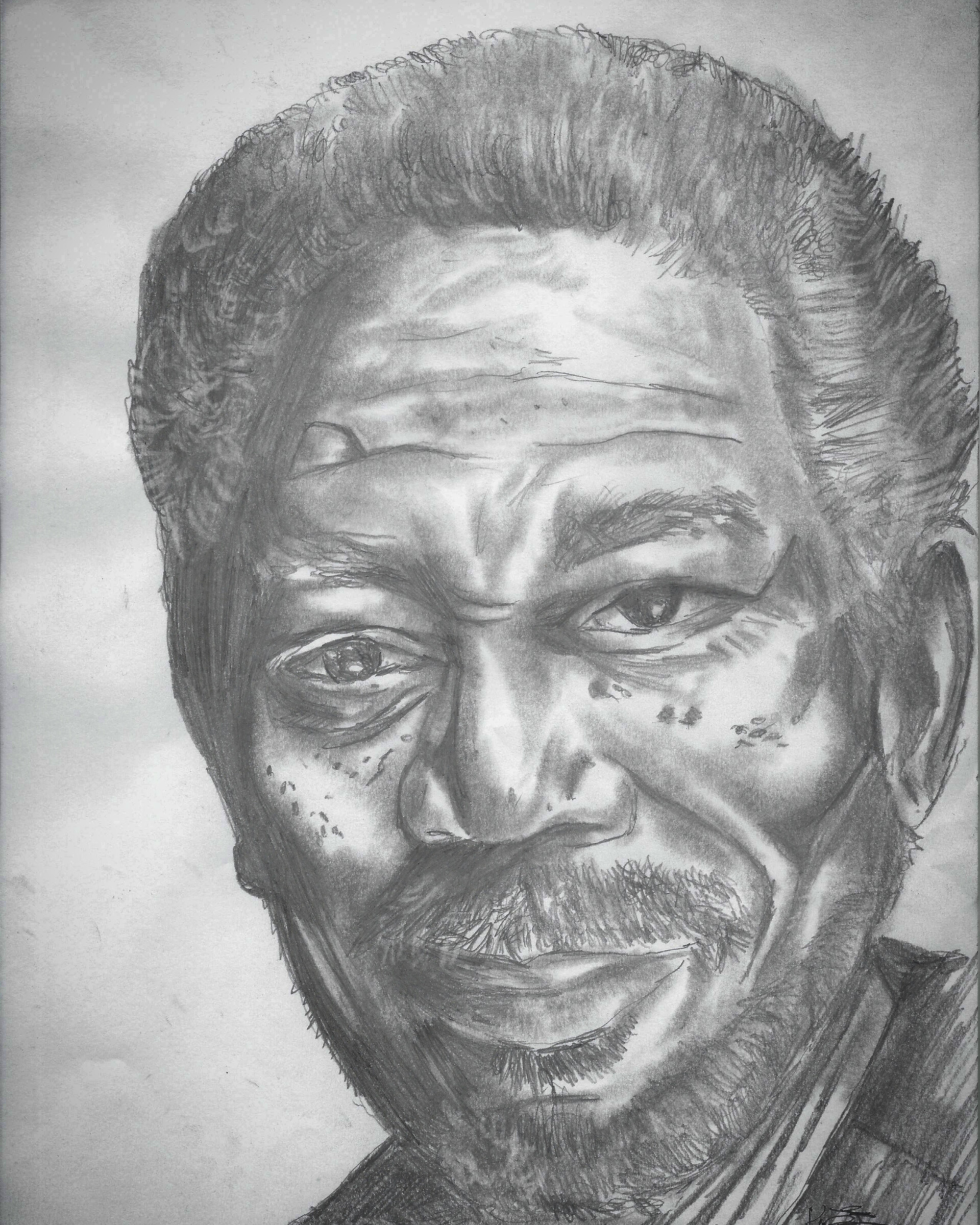 ArtStation - Morgan Freeman
