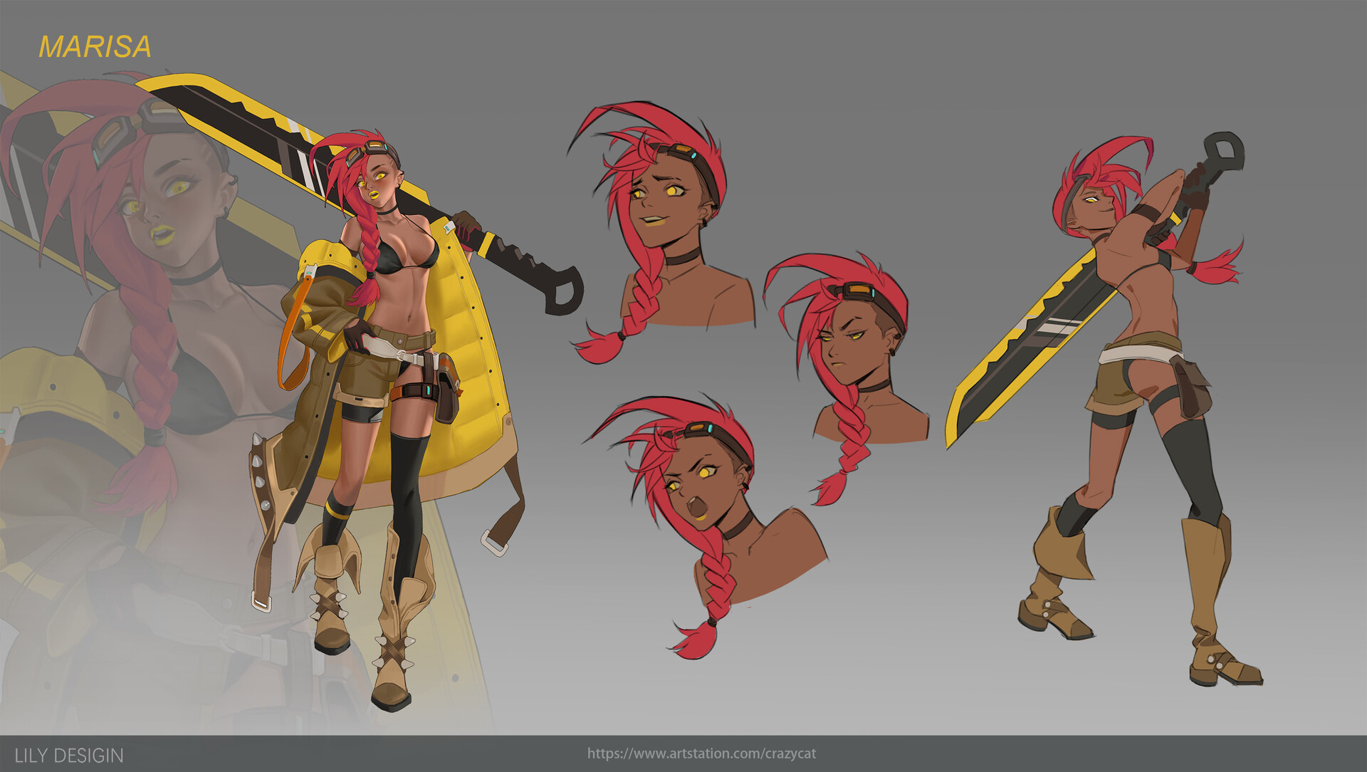 ArtStation - character practice