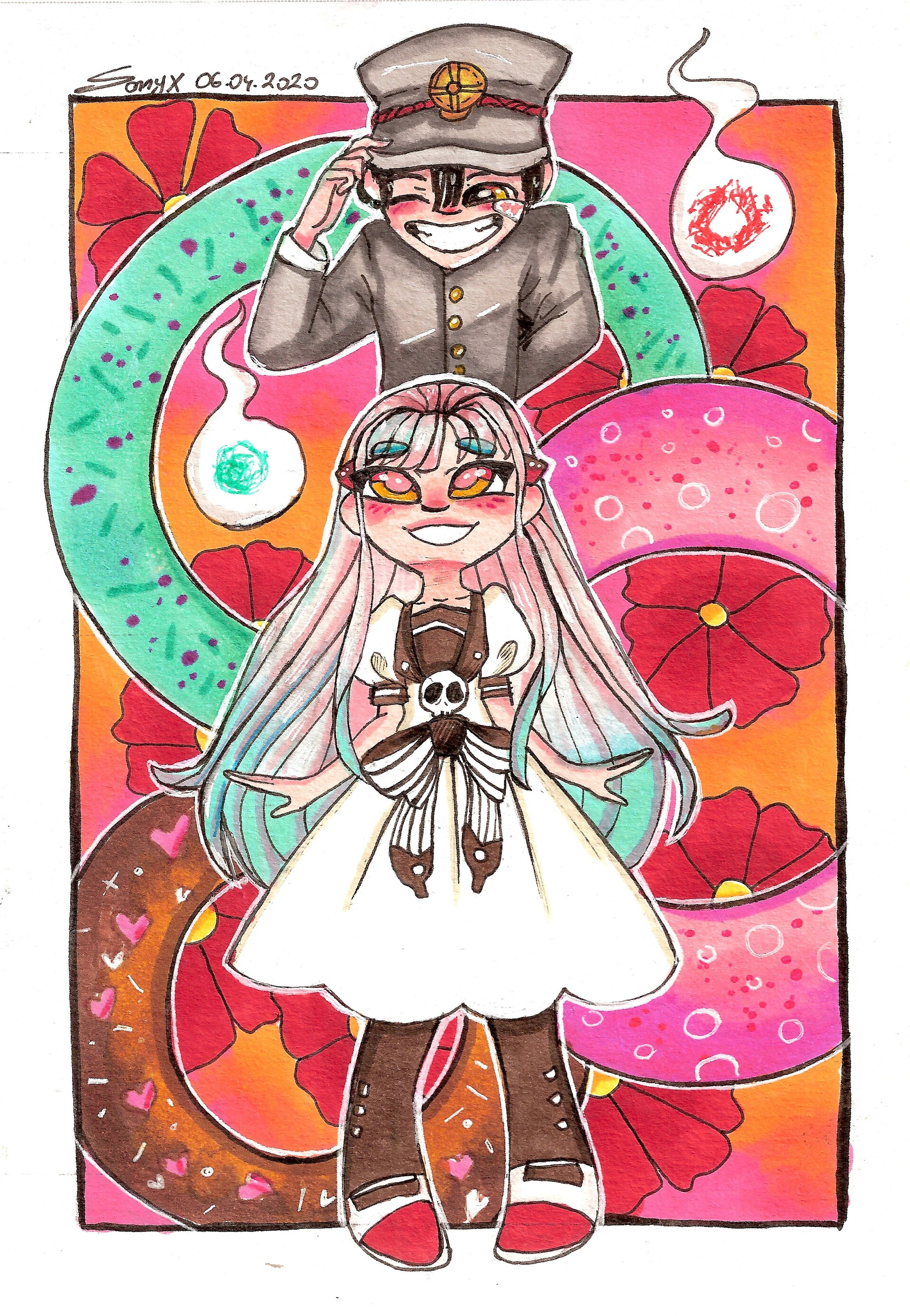 ArtStation - Hanako and Yashiro