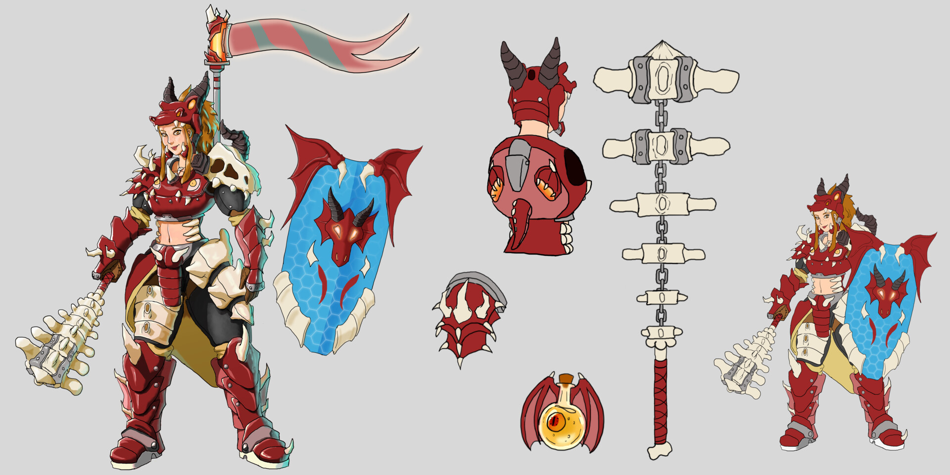 ArtStation - Brigitte's skin