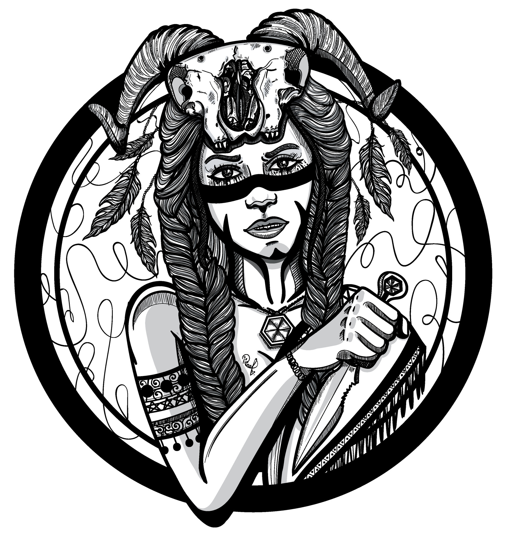 ArtStation - Hunter girl