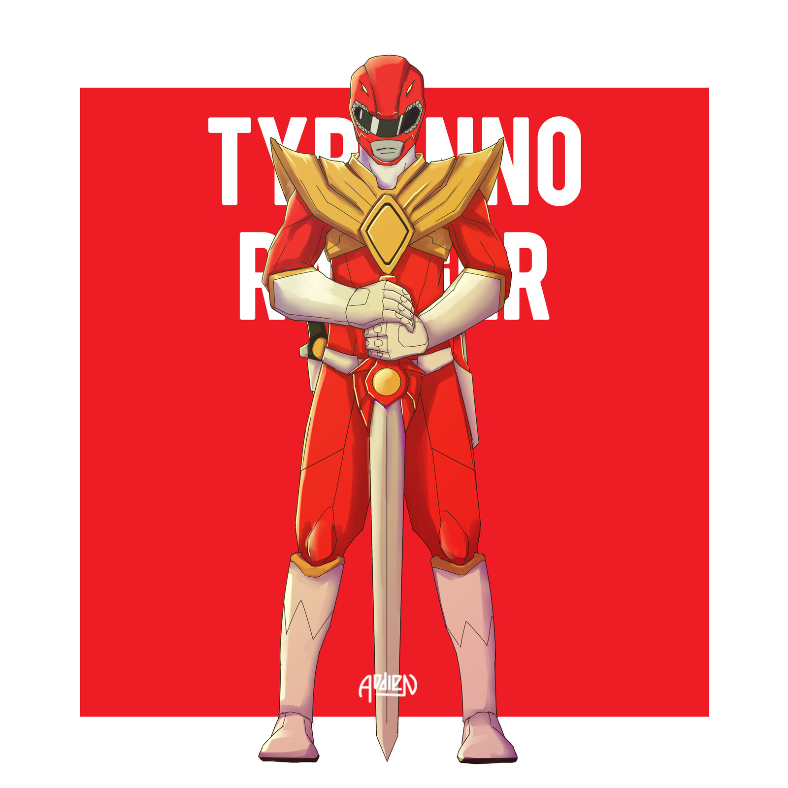 Addien Fachruroji - Power Ranger Re-Design