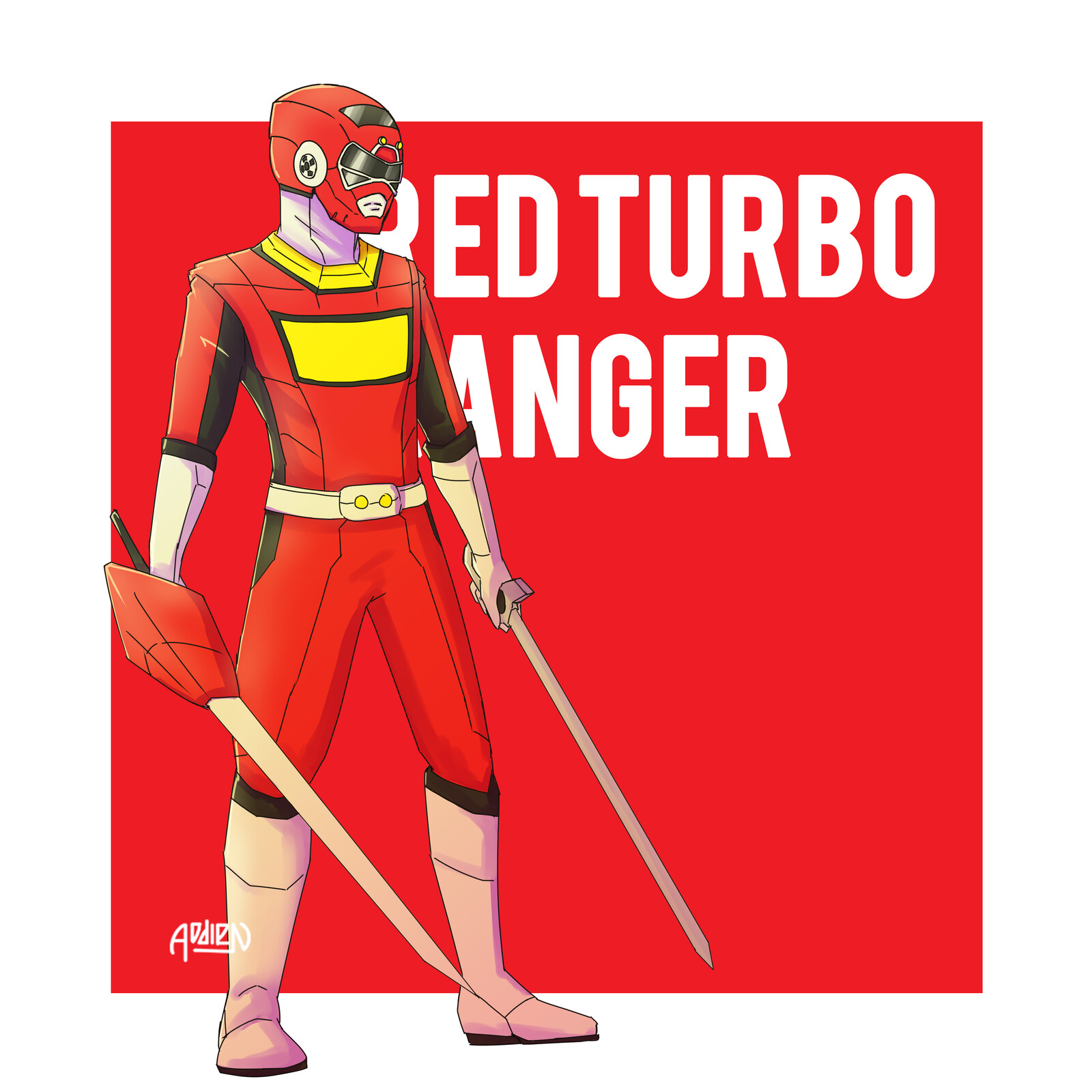 Addien Fachruroji - Power Ranger Re-Design