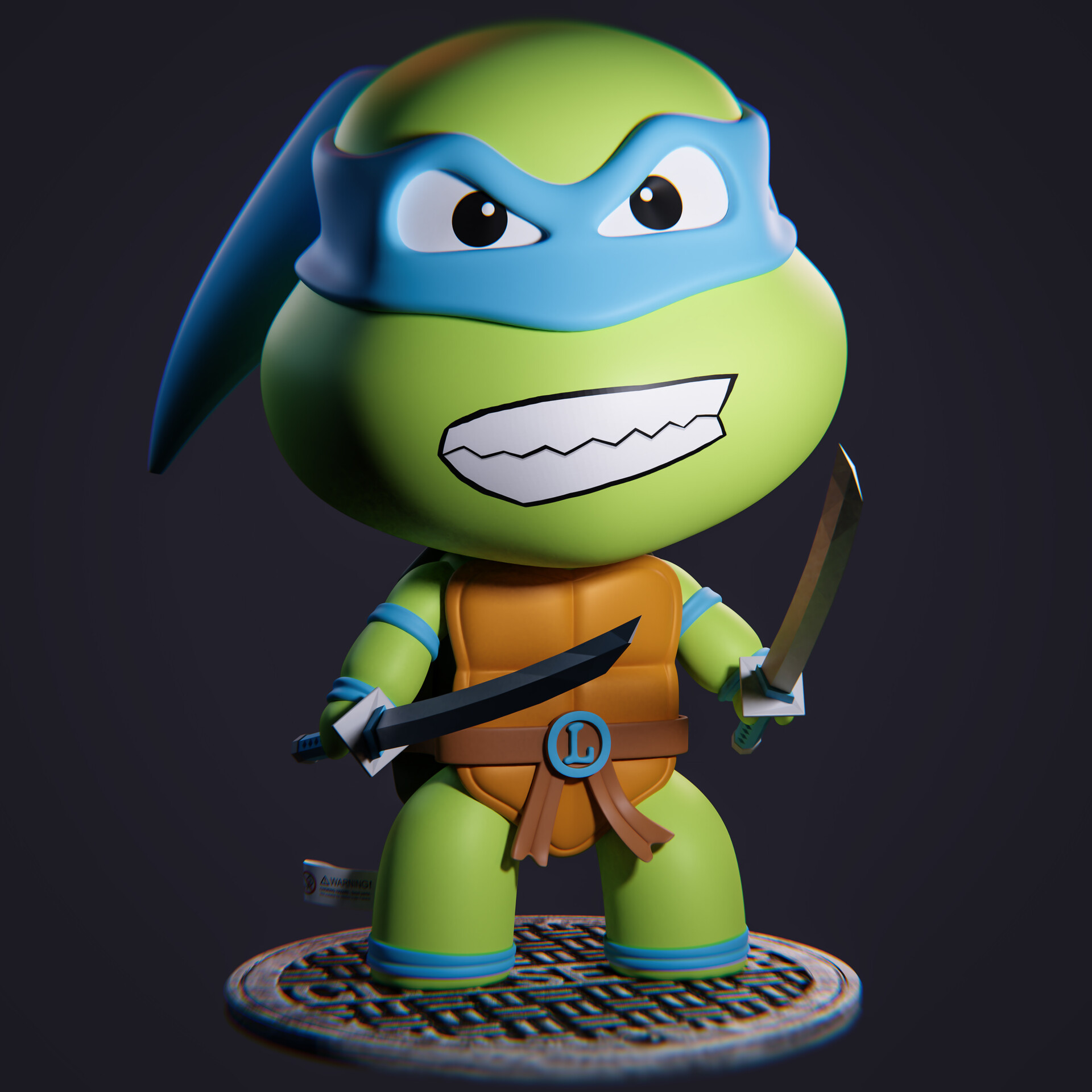 ArtStation - TMNT - Leonardo