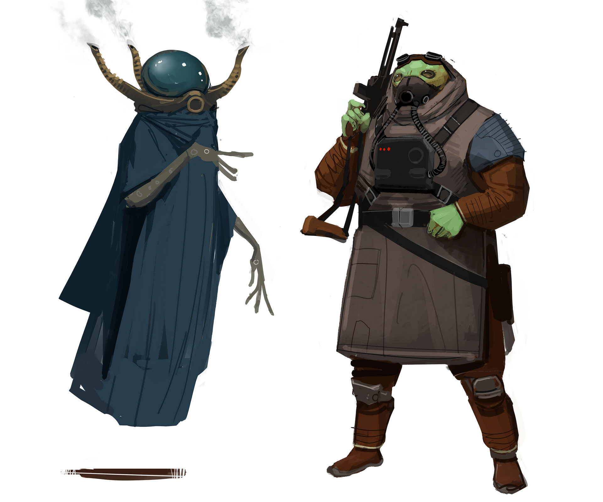 Stuart Ellis - Sci-fi Sketches