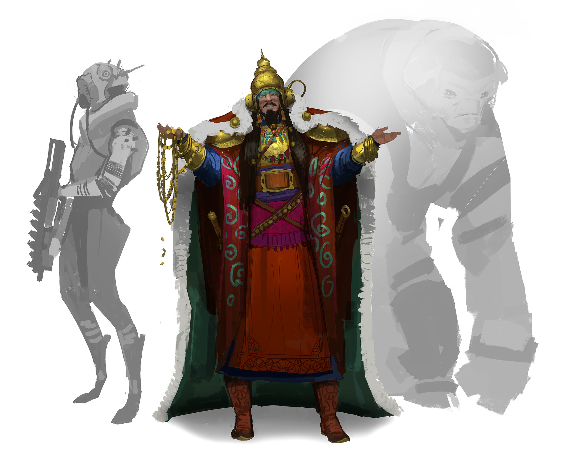 Stuart Ellis - Sci-fi Sketches