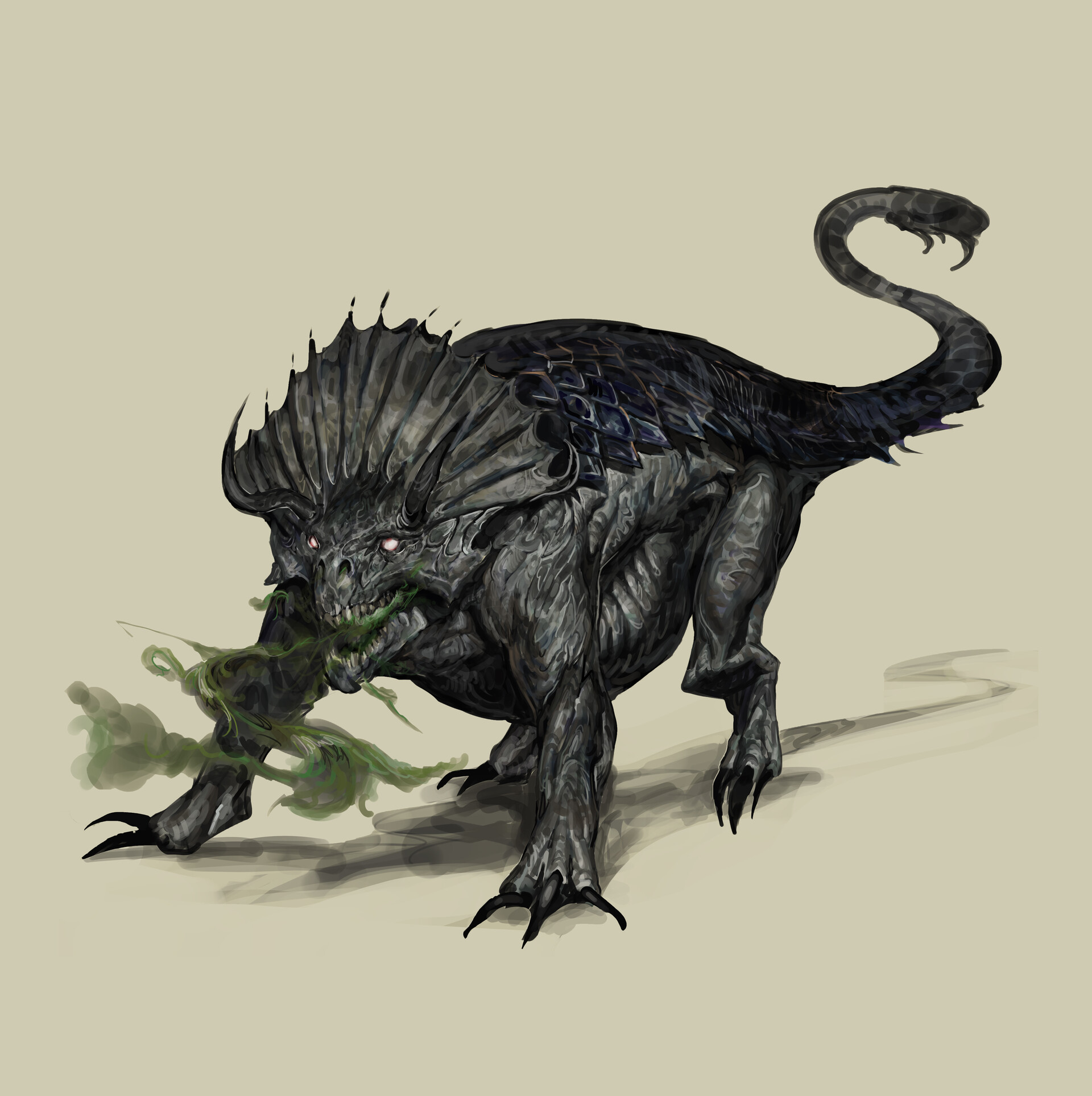 ArtStation - Gate Breaker Monster