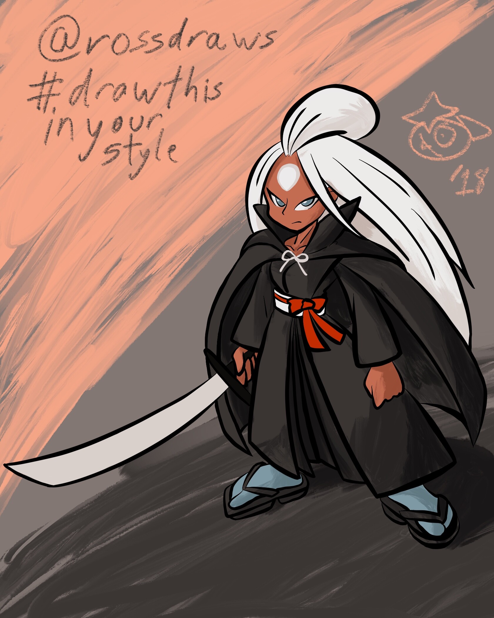 ArtStation - RossDraws - Nima DTIYS (August 2018)