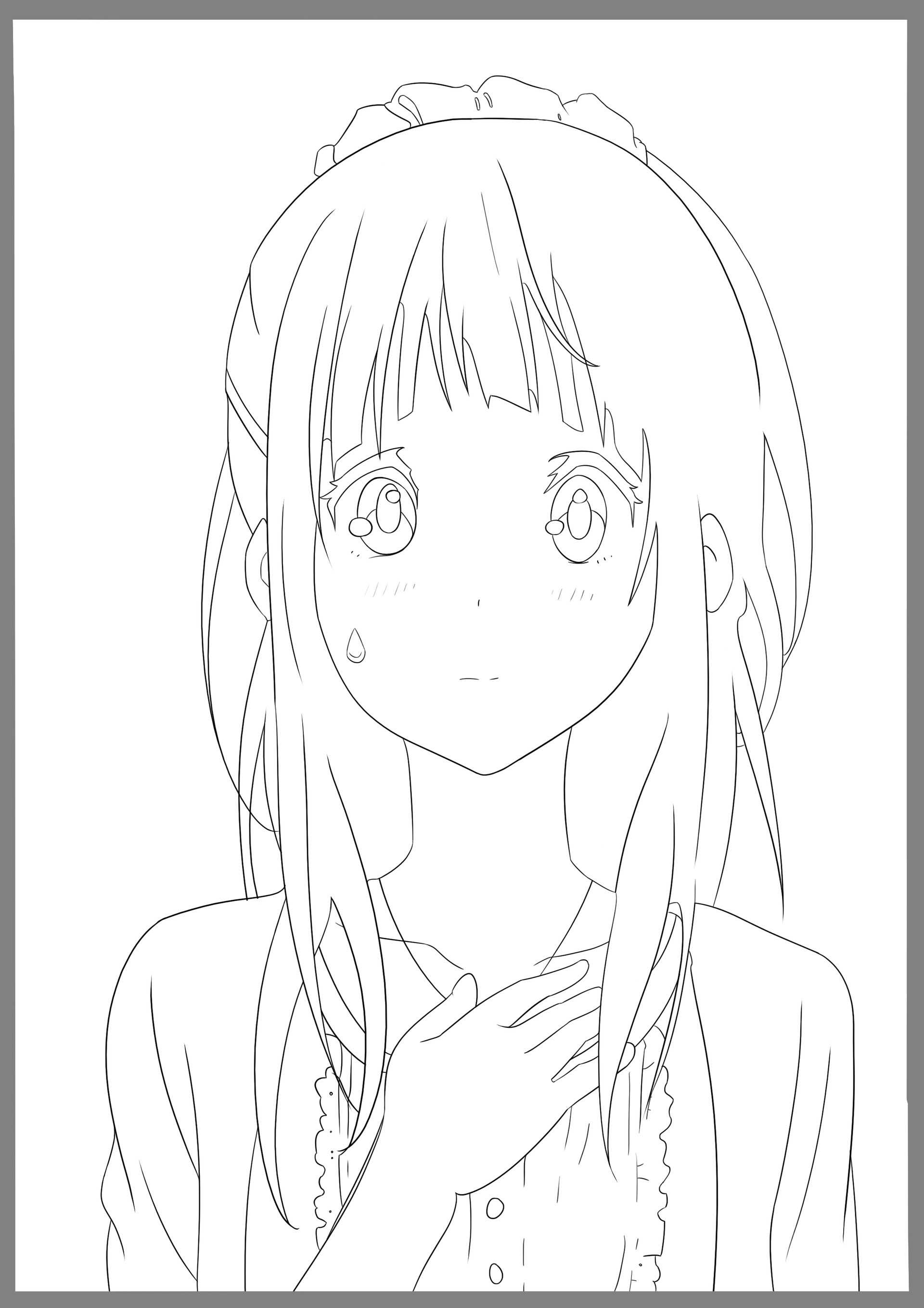 ArtStation - daily line art tracing