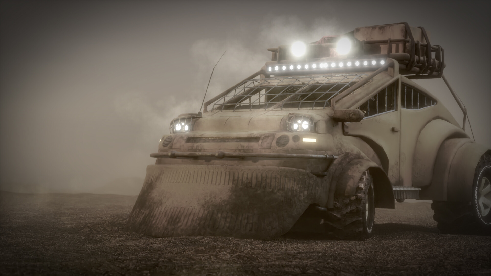 ArtStation - Dune Buggy