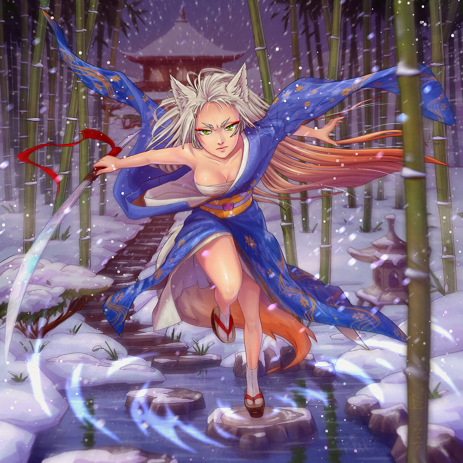 ArtStation - The Winter Kitsu