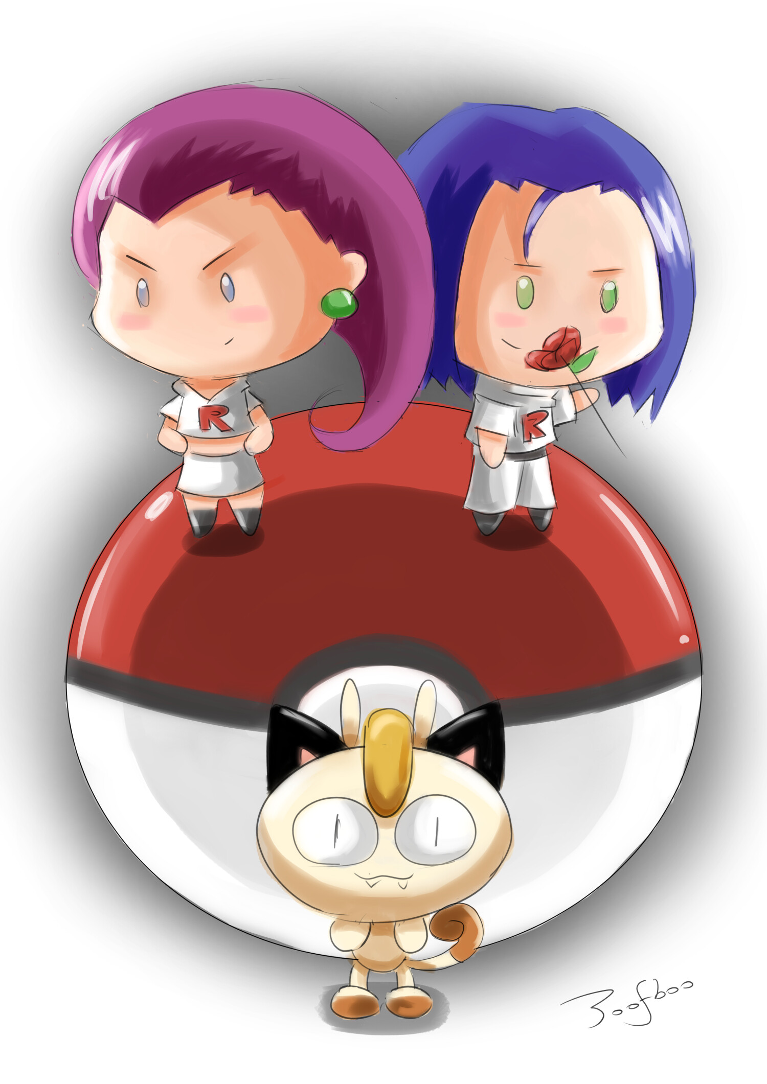 ArtStation - Team rocket