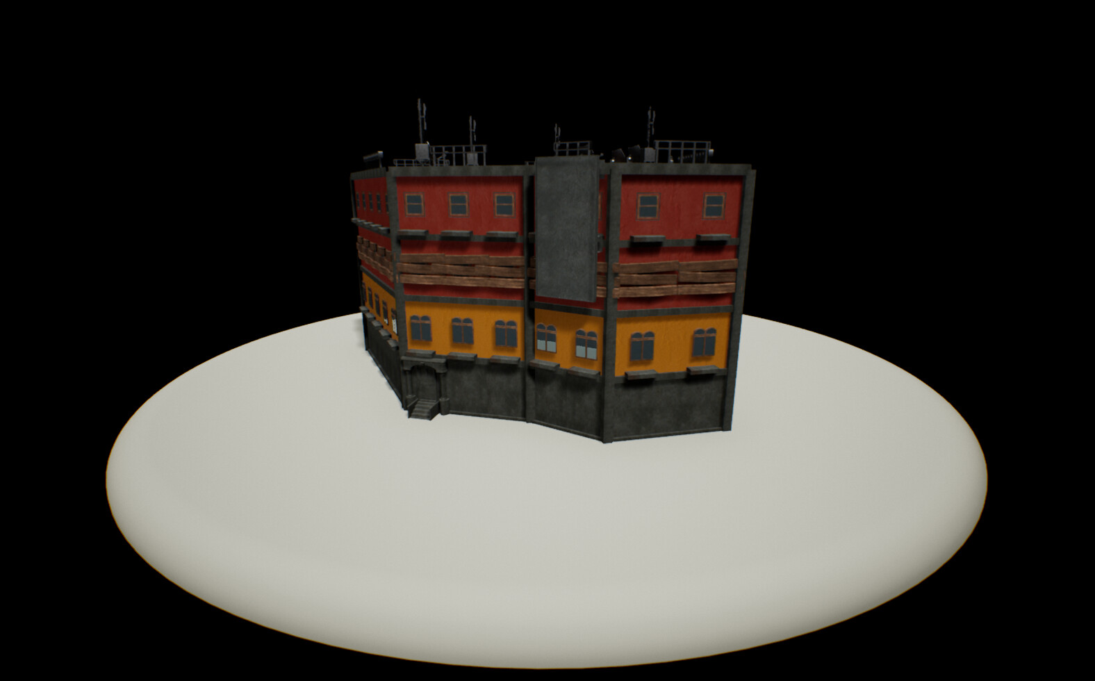 ArtStation - Houdini - Building Generator Procedural Geometry