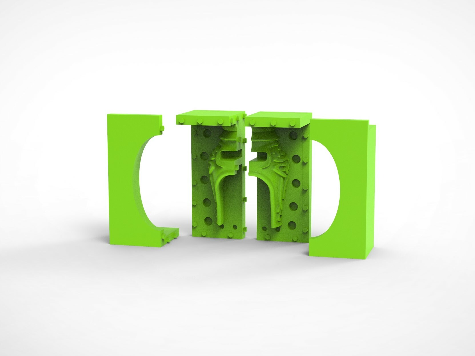 ArtStation - Mold Box for a Mjolnir Pommel