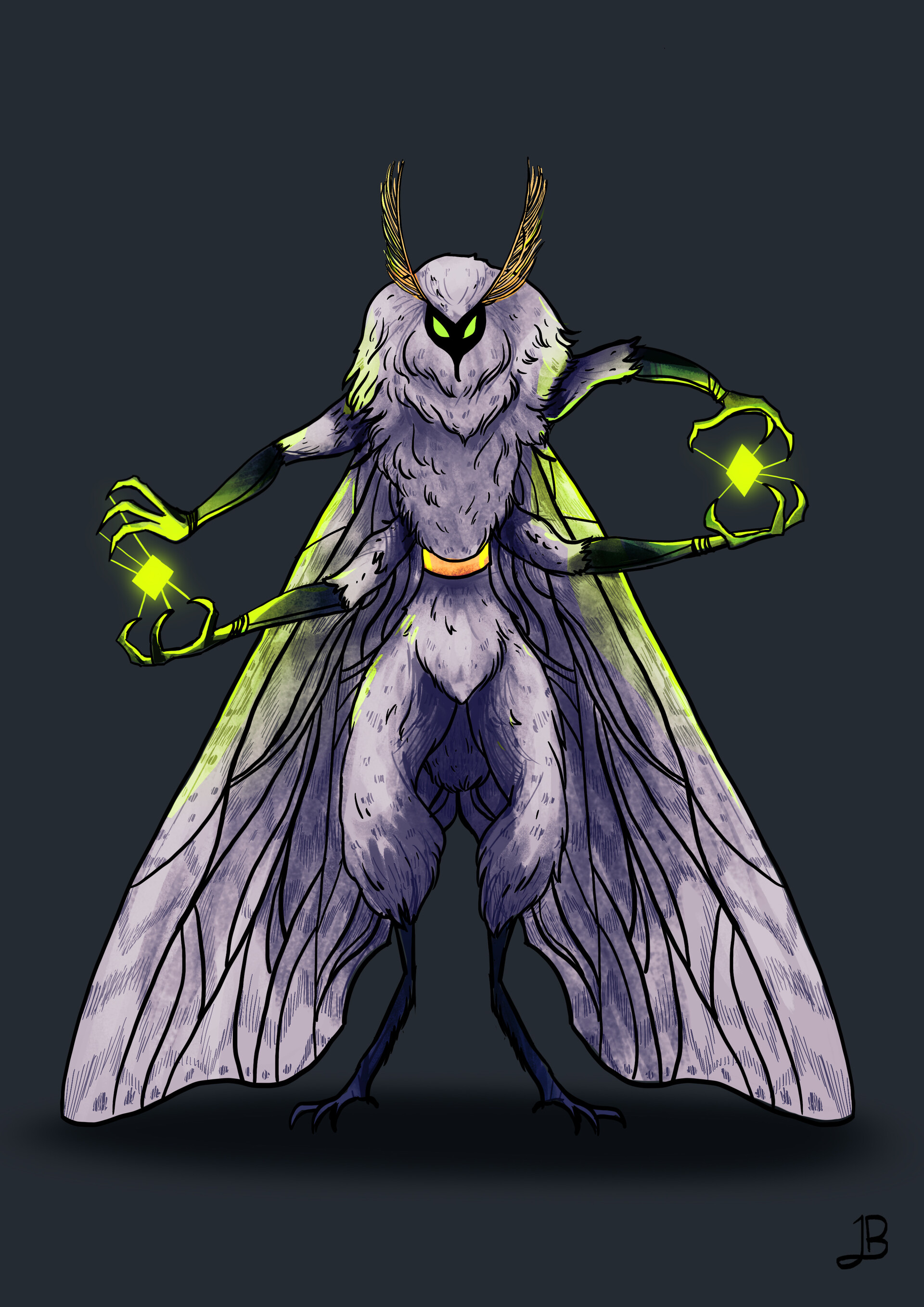 ArtStation - Steampunk Butterfly Magus