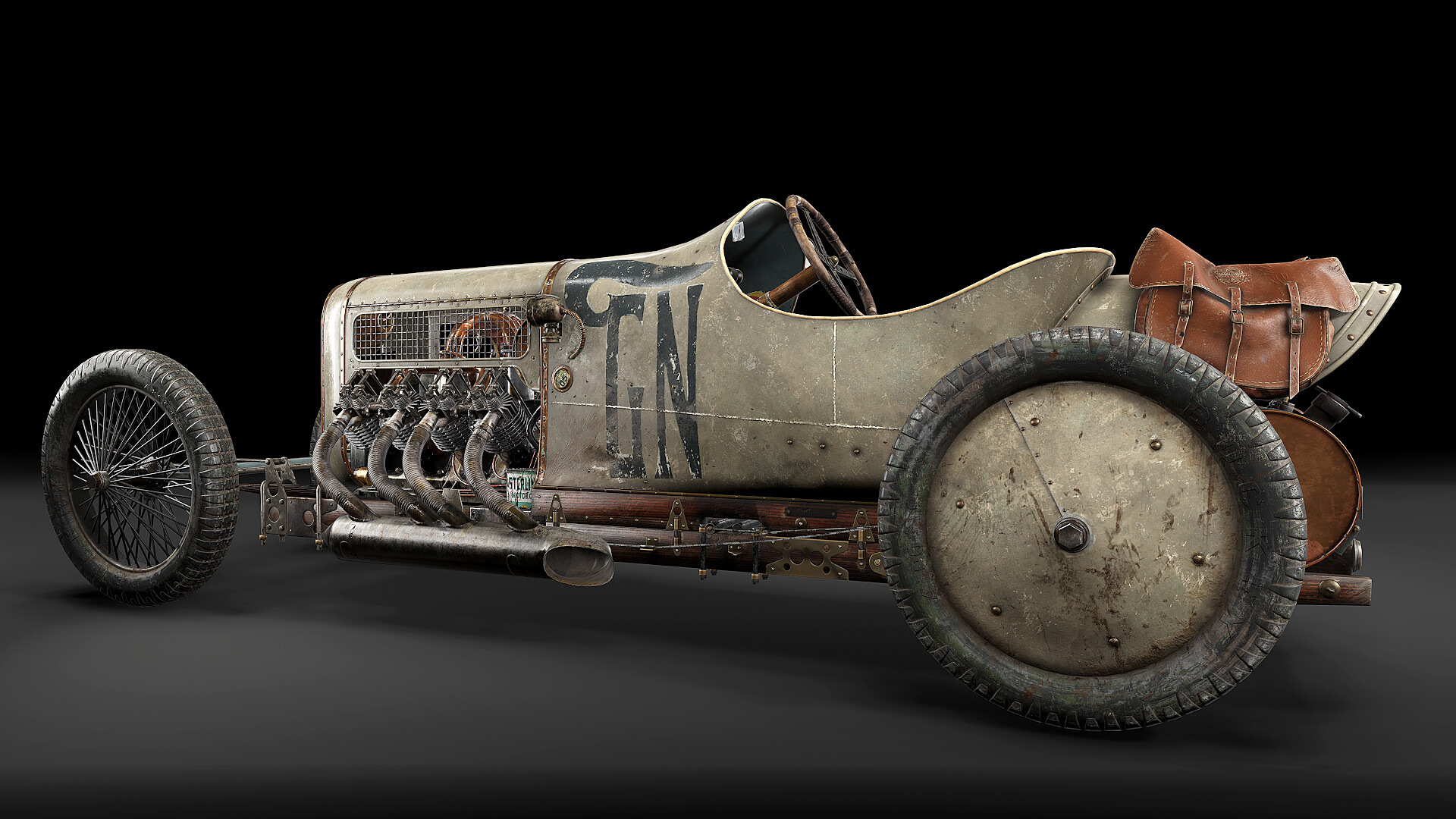 Stanislav Vovchuk - JAP V8-Powered GN Cycle Car