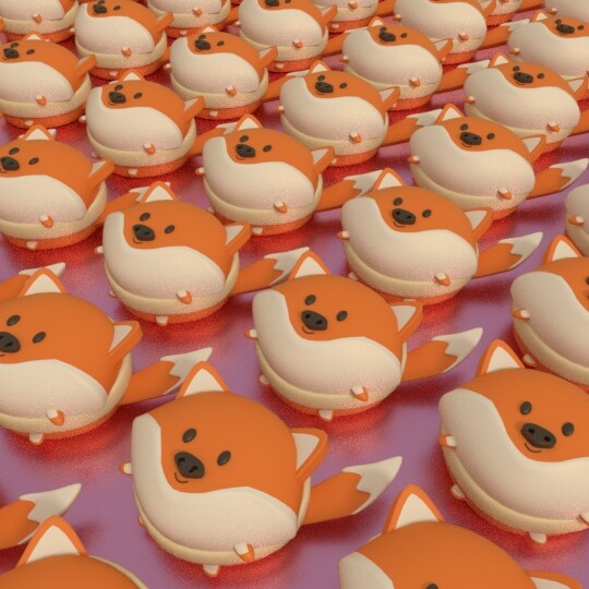 ArtStation - Fox Macaron