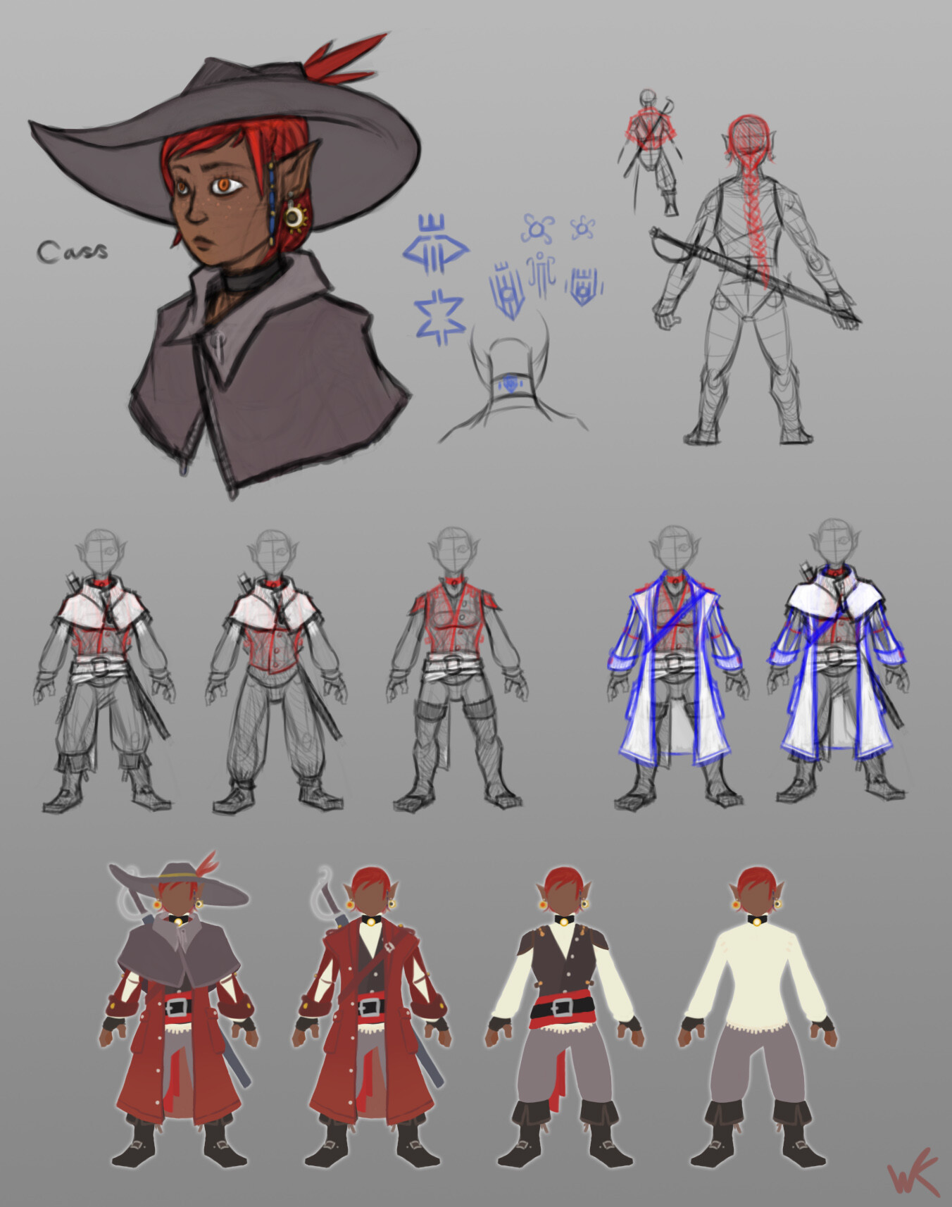 ArtStation - Dungeons and Dragons - Character Palettes: 01