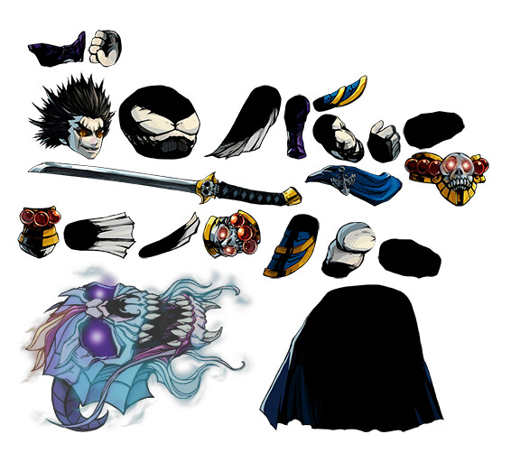 ArtStation - Spine 2D animation works for three-kingdom project