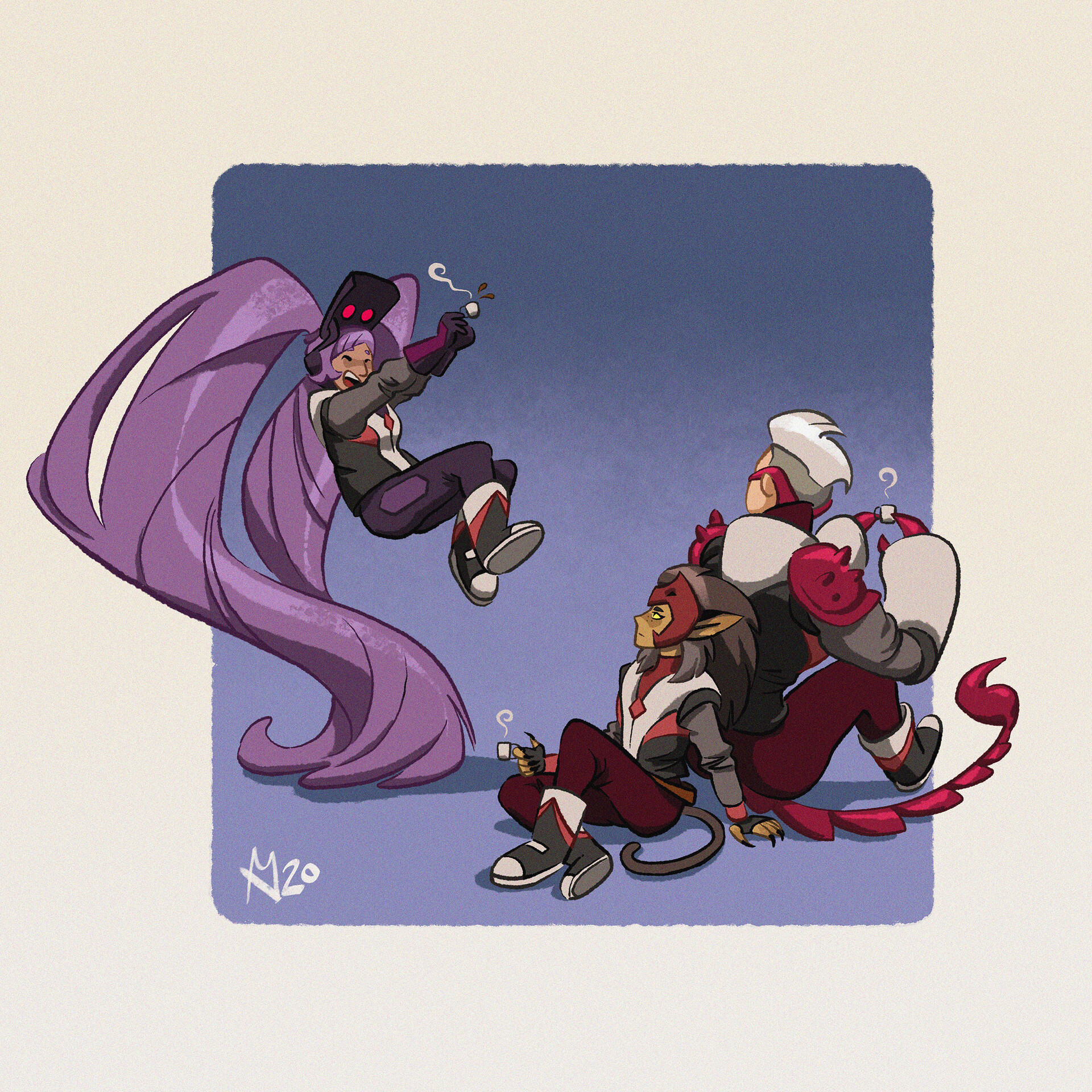 ArtStation - Super Pal Trio