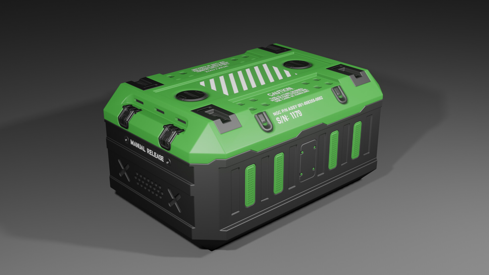 ArtStation - Sci-Fi Crate 01