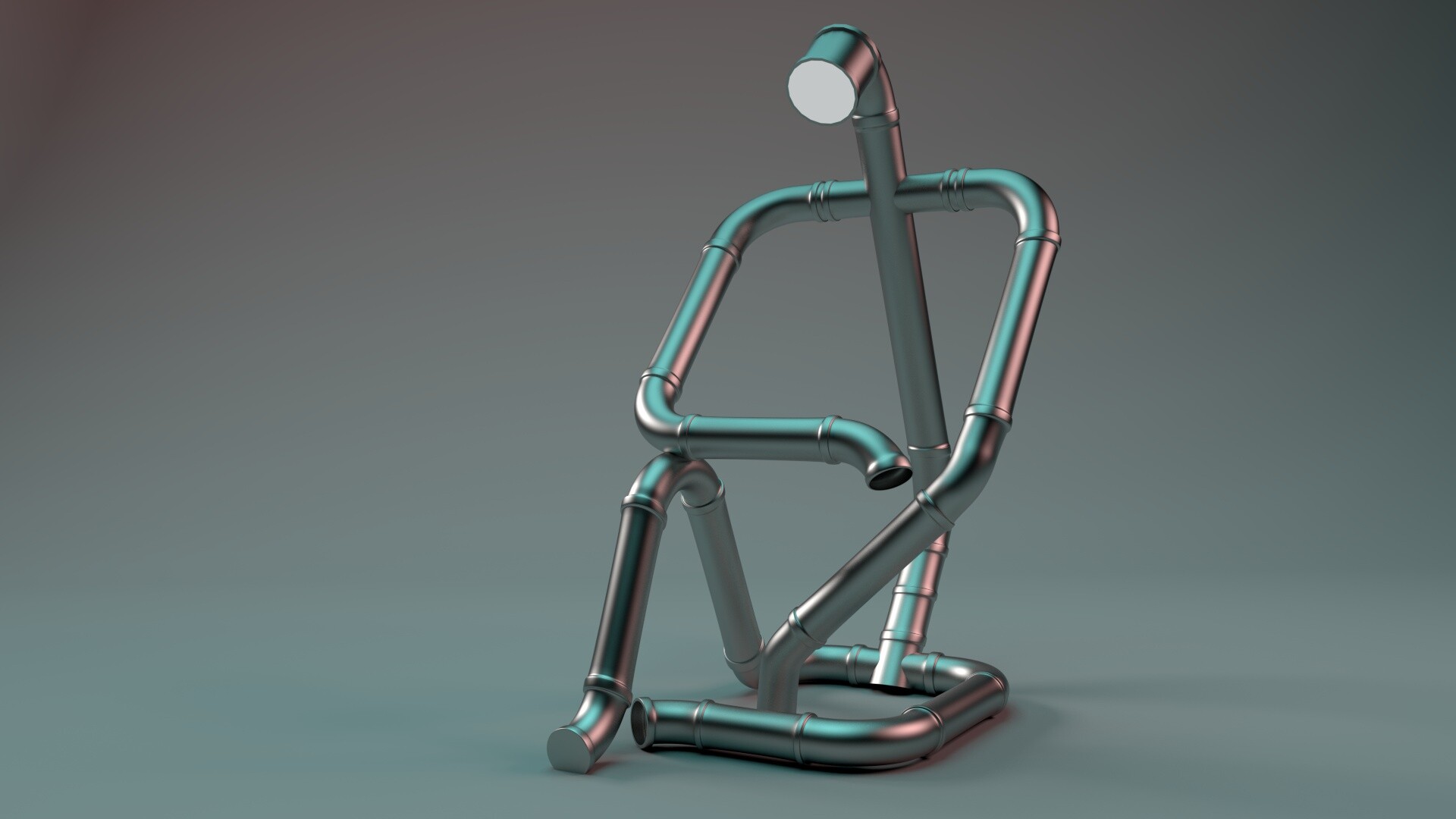 ArtStation - Iron Stick Man