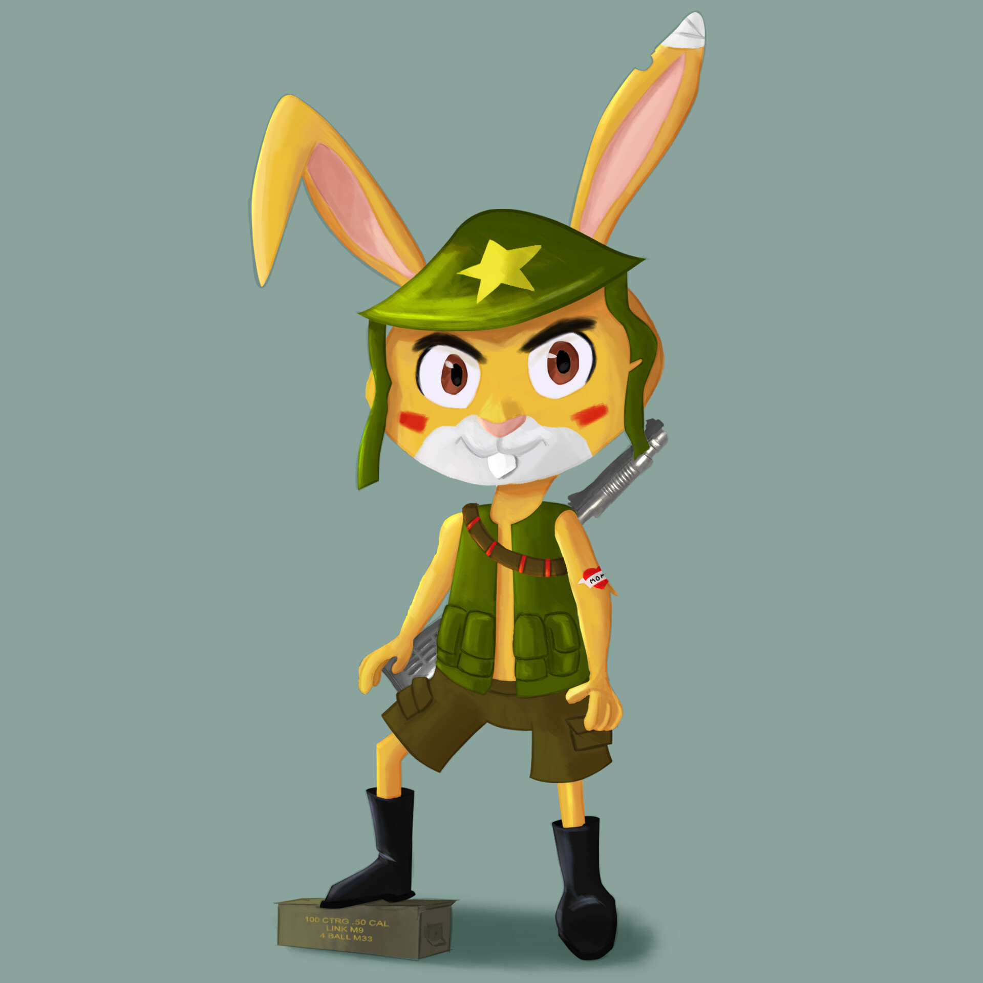 ArtStation - Soldiers animals