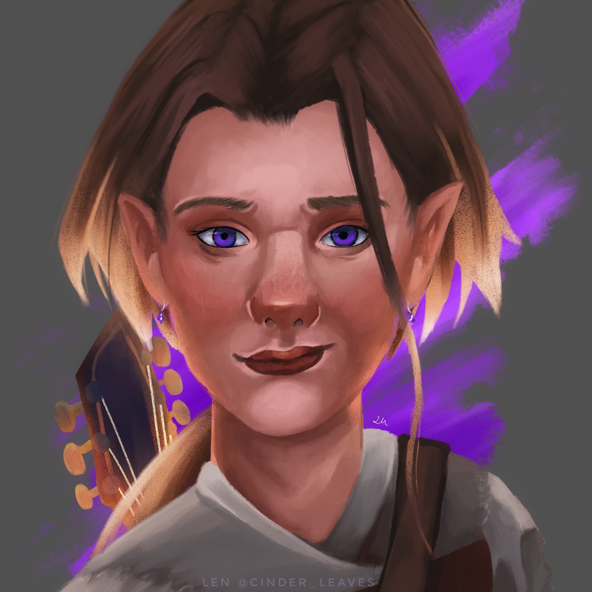 ArtStation - Halfling Bard