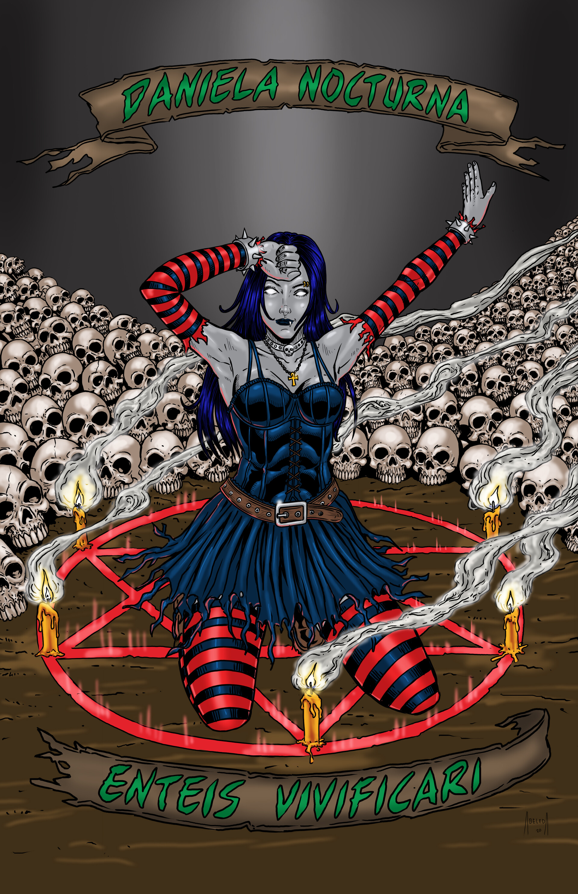 ArtStation - goth girl