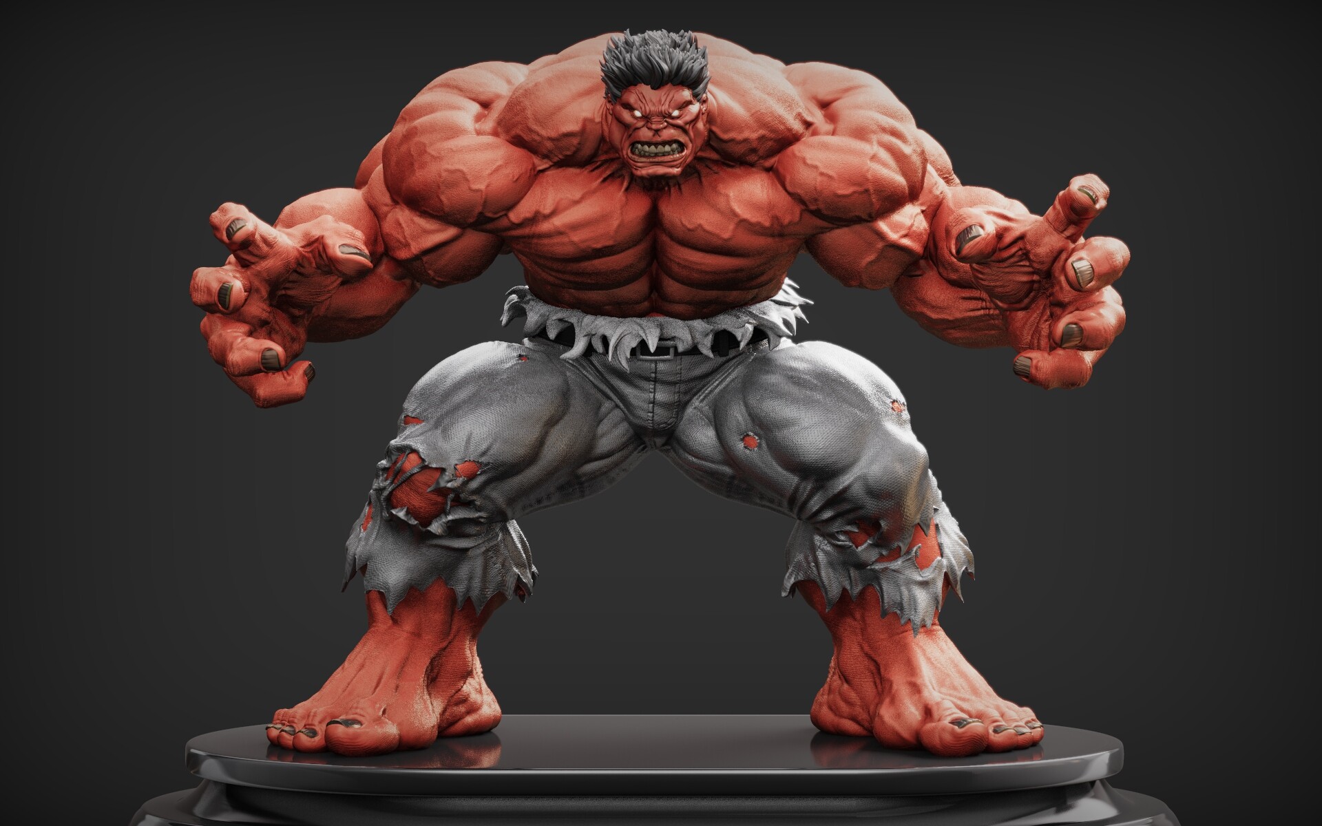 Erick Sosa - Red Hulk