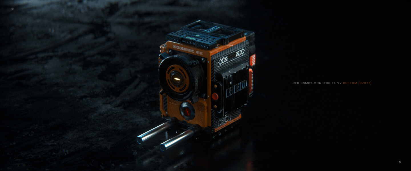 ArtStation - RED Monstro 8K VV Custom (WIP Preview)