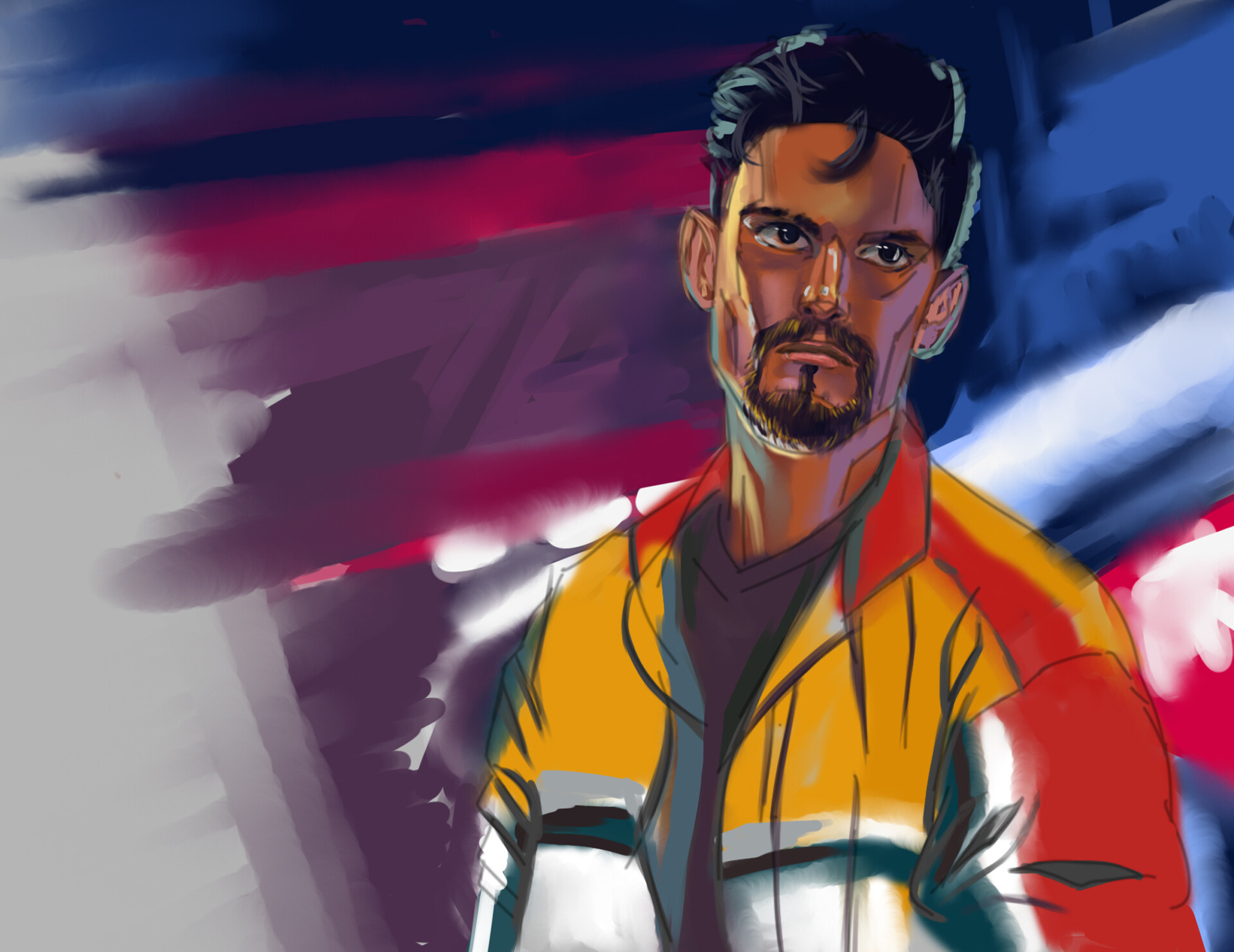 ArtStation - Portrait: Ethan Becker