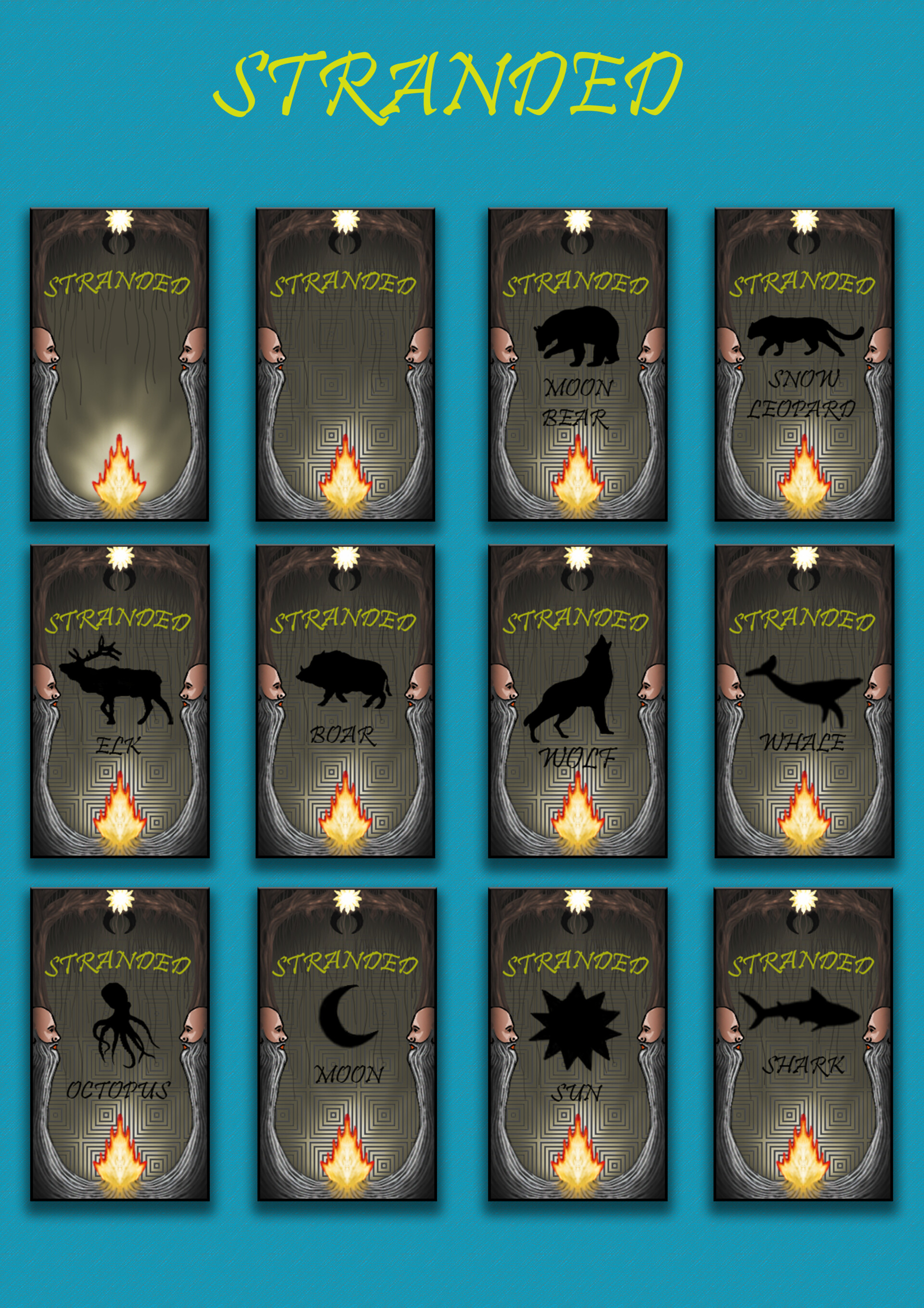 ArtStation - Stranded © game cards