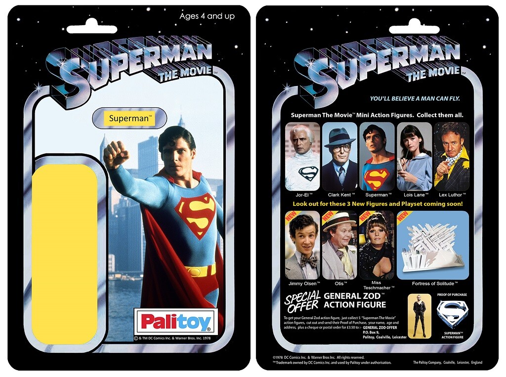 Christopher King - Retro Supeman The Movie / Superman II - 3.75 inch ...