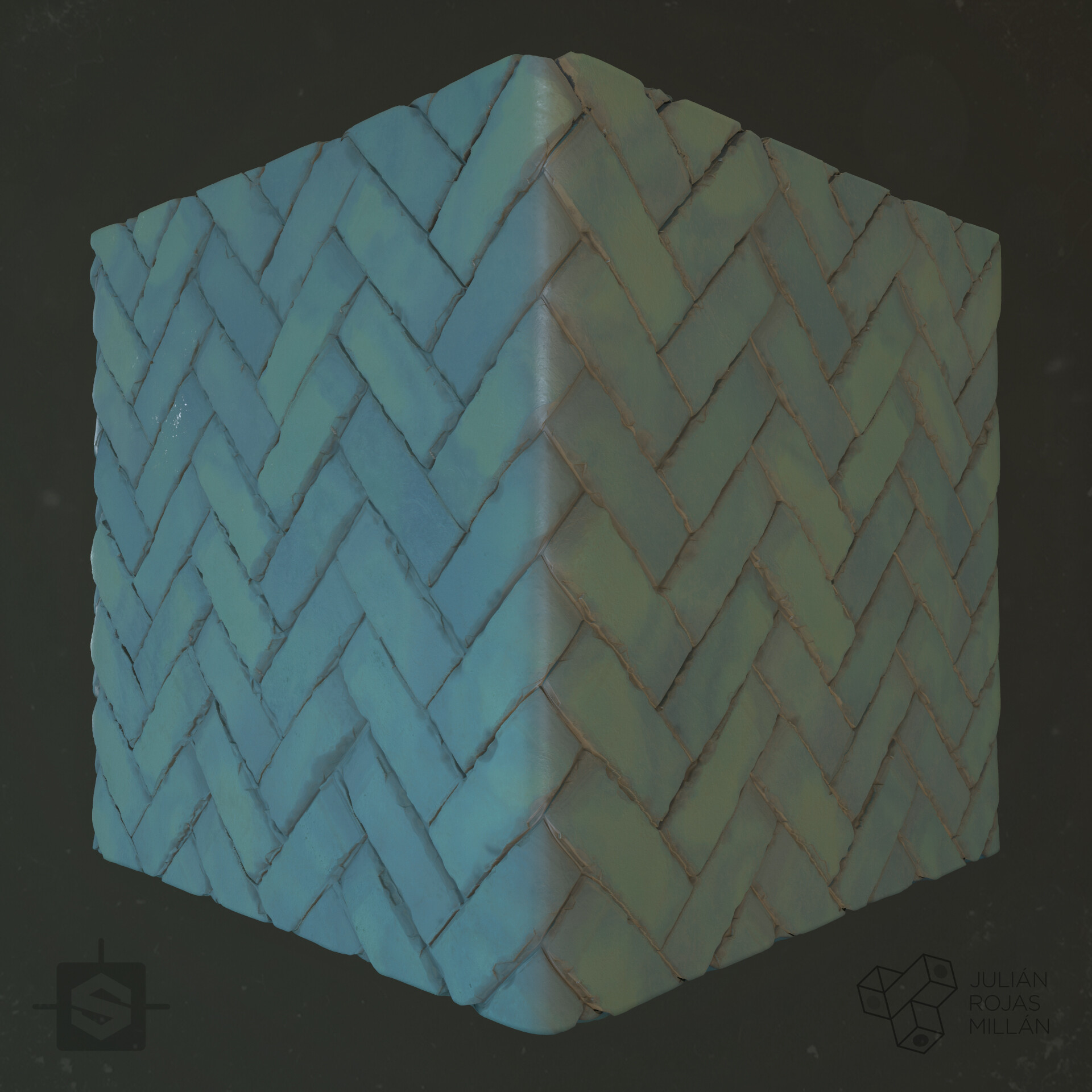 substance designer herringbone pattern