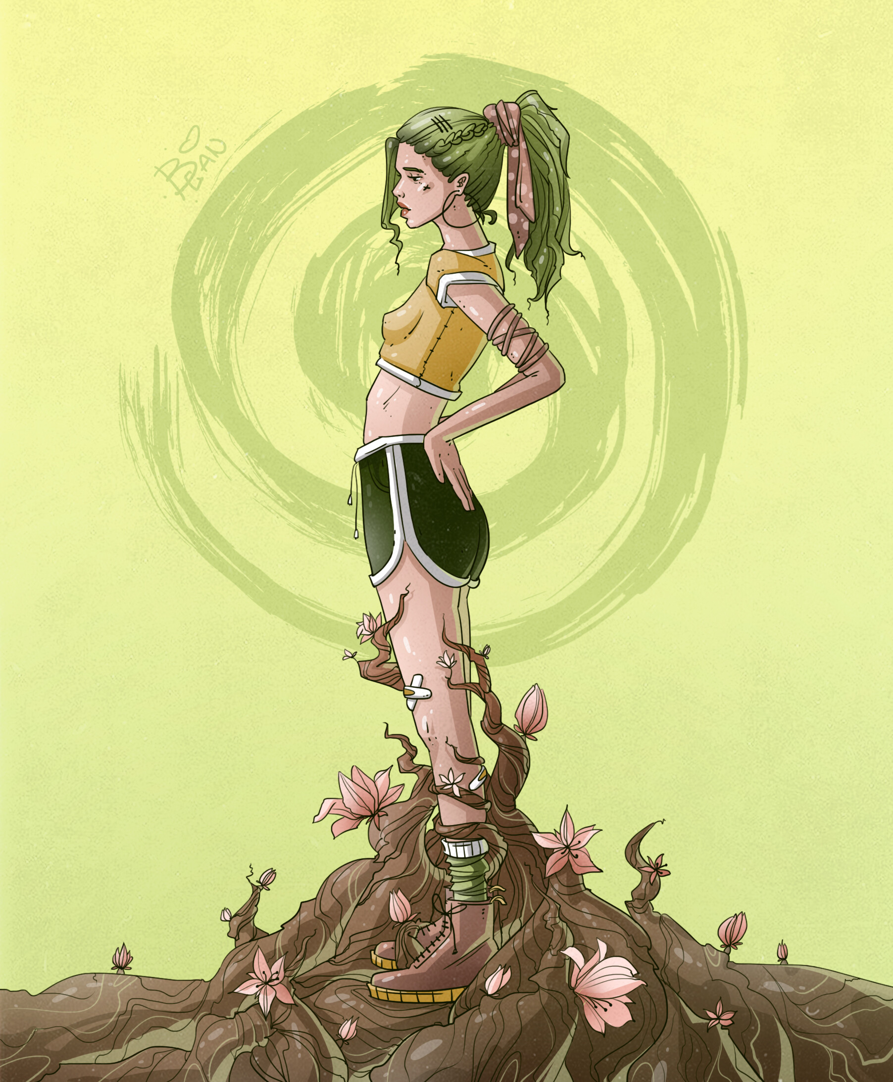 ArtStation - Stands and waits