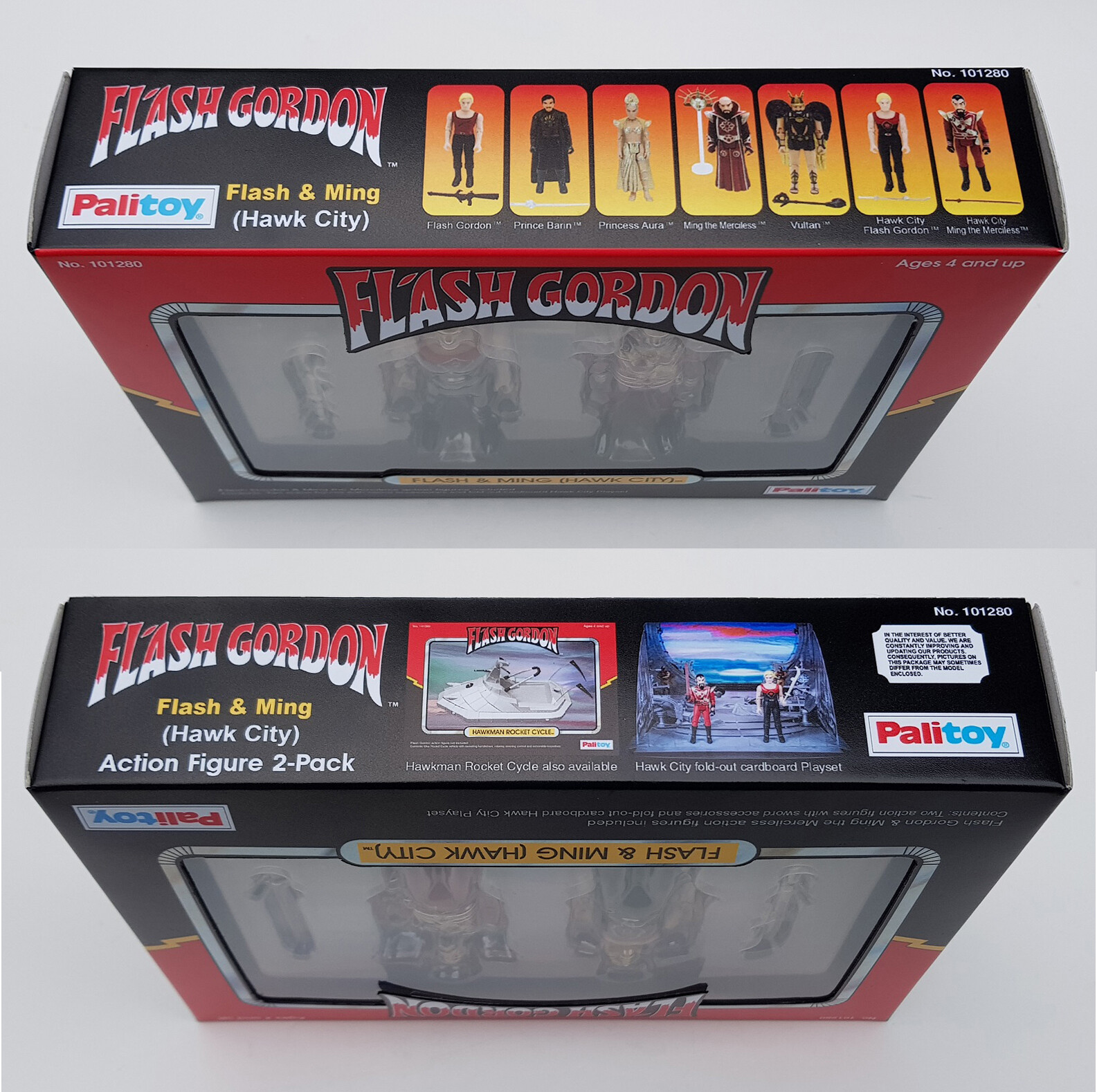 Christopher King - Retro Flash Gordon (1980) figure packaging concept