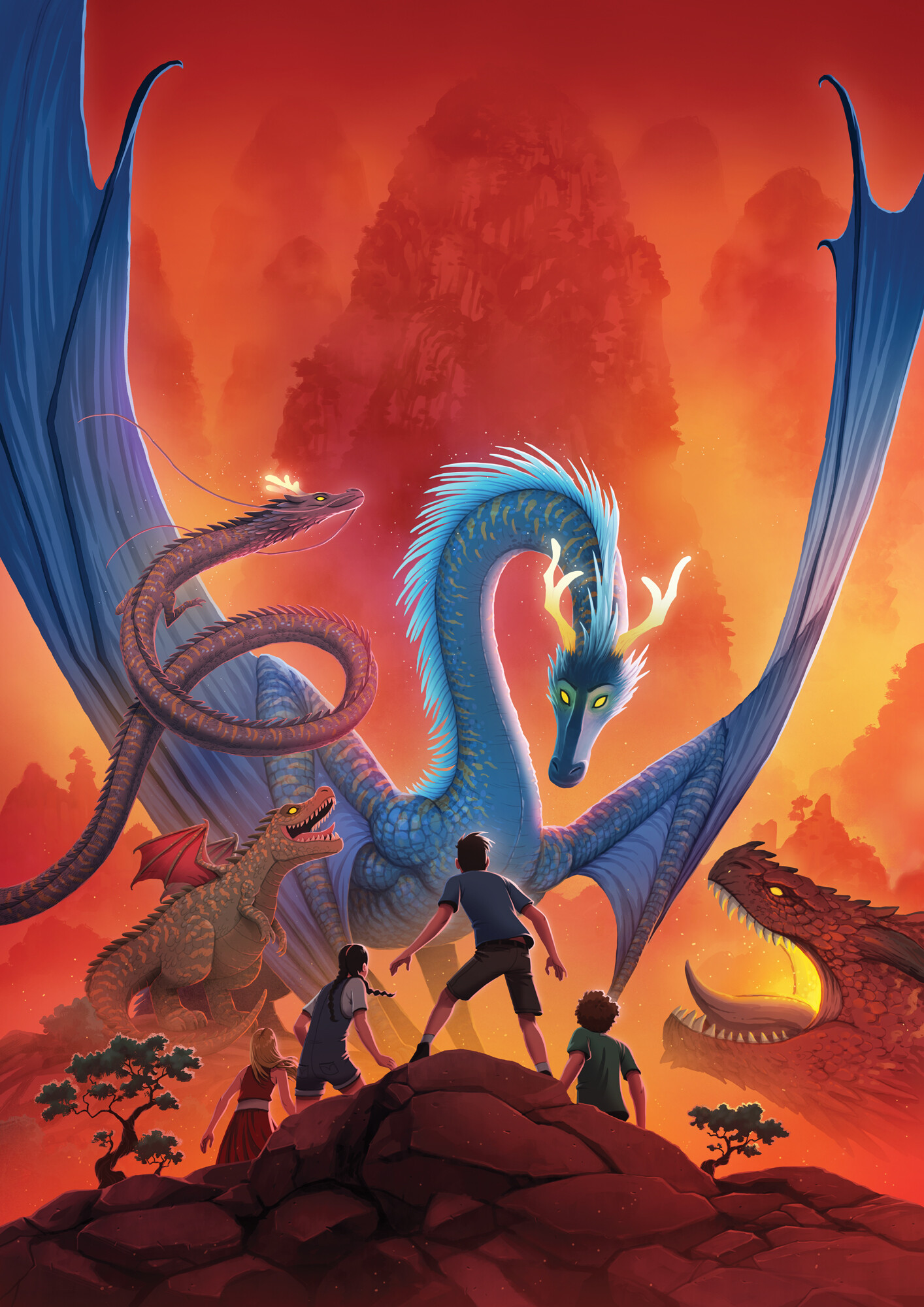 ArtStation - Dragon Mountain