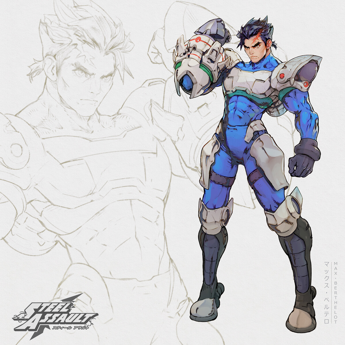 Max Berthelot Website - Steel Assault