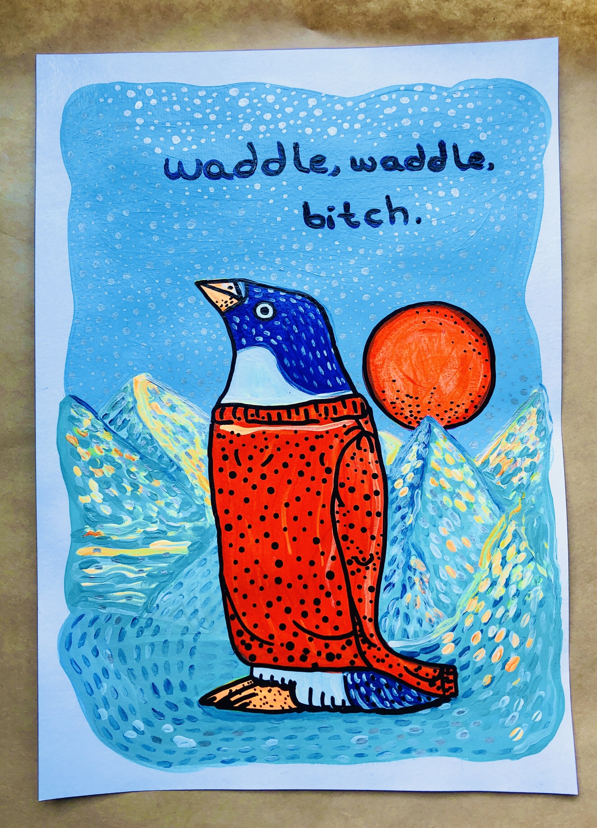 ArtStation - Waddle waddle