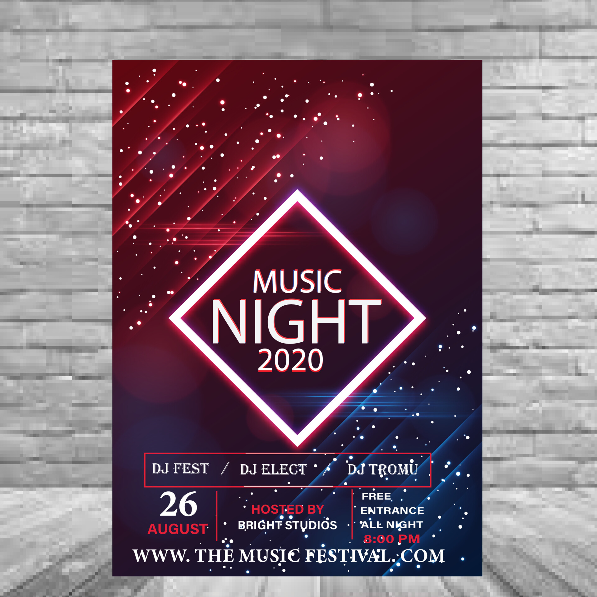 ArtStation - Music Night Banner