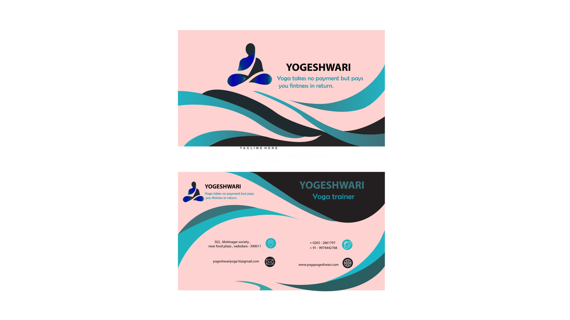 ArtStation - Yoga Visiting Card