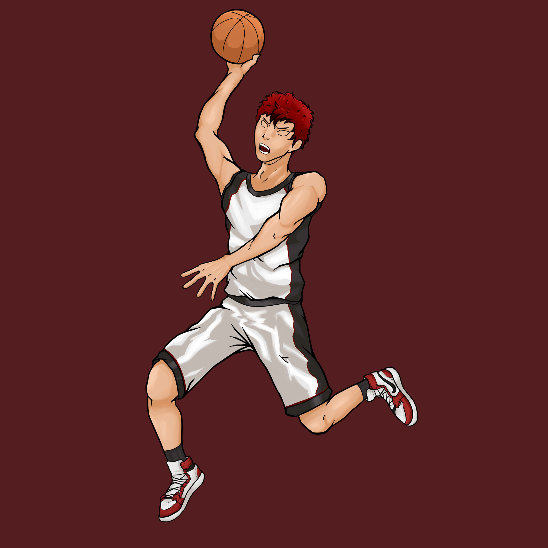 Kuroko No Basket Kagami Dunk