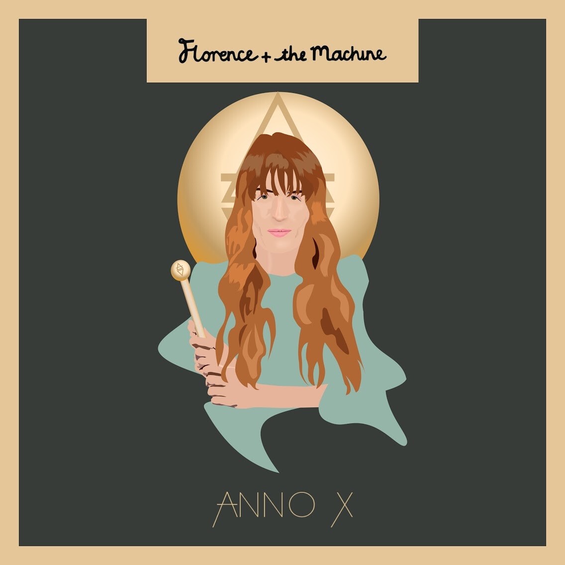 ArtStation - Florence and the Machine anniversary cover