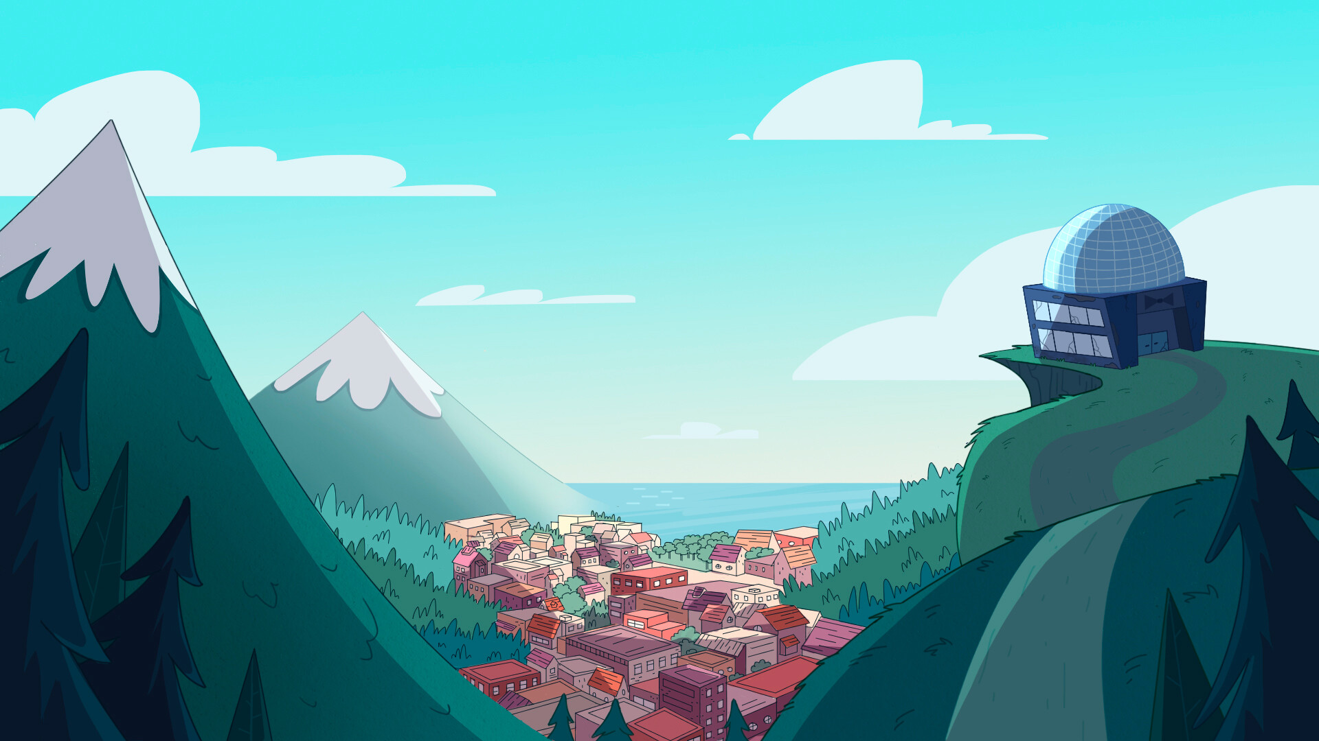 ArtStation - PJ girl - Backgrounds