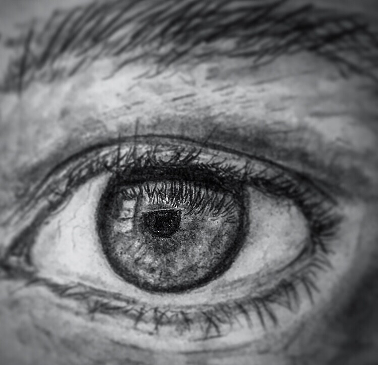 ArtStation - Realistic eye drawing (darker tone)