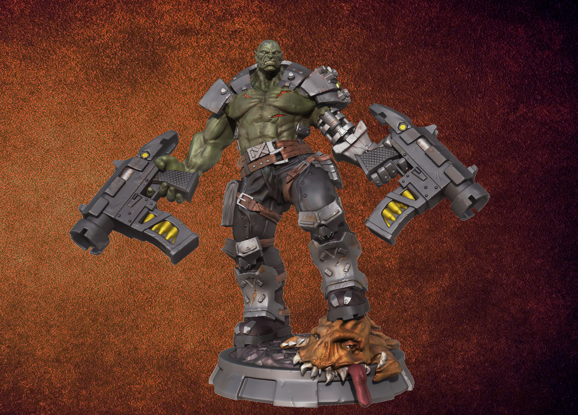 Stavros Togias - Cyborg Orc