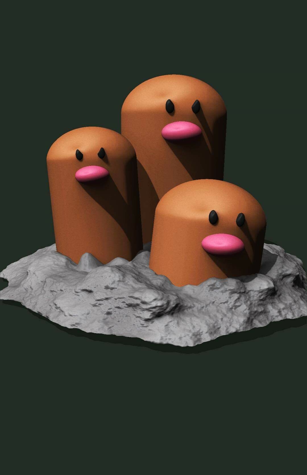 ArtStation - #051 Dugtrio