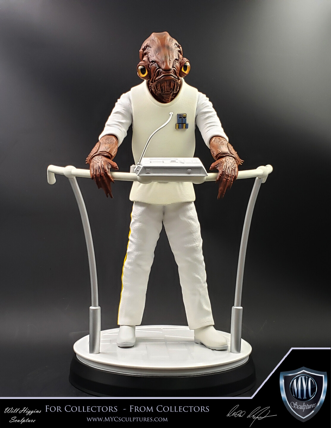 ArtStation - Admiral Ackbar - 1/4 scale statue